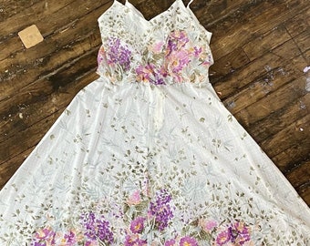 Floral Spaghetti Dress - Etsy