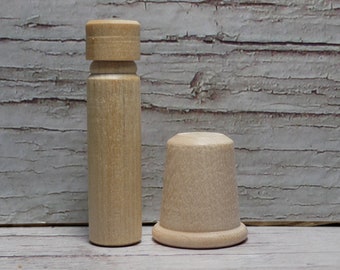 Wooden Thimble Case - Etsy