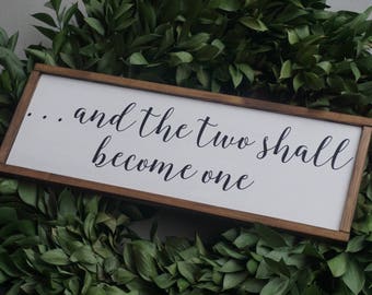 Two become one | Etsy