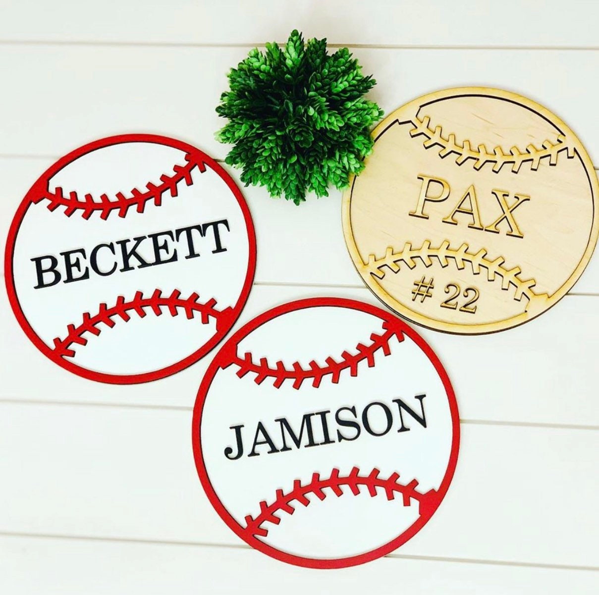 Nursery Decor Laser Cut Baseball Sign. Baseball Sign. | Etsy