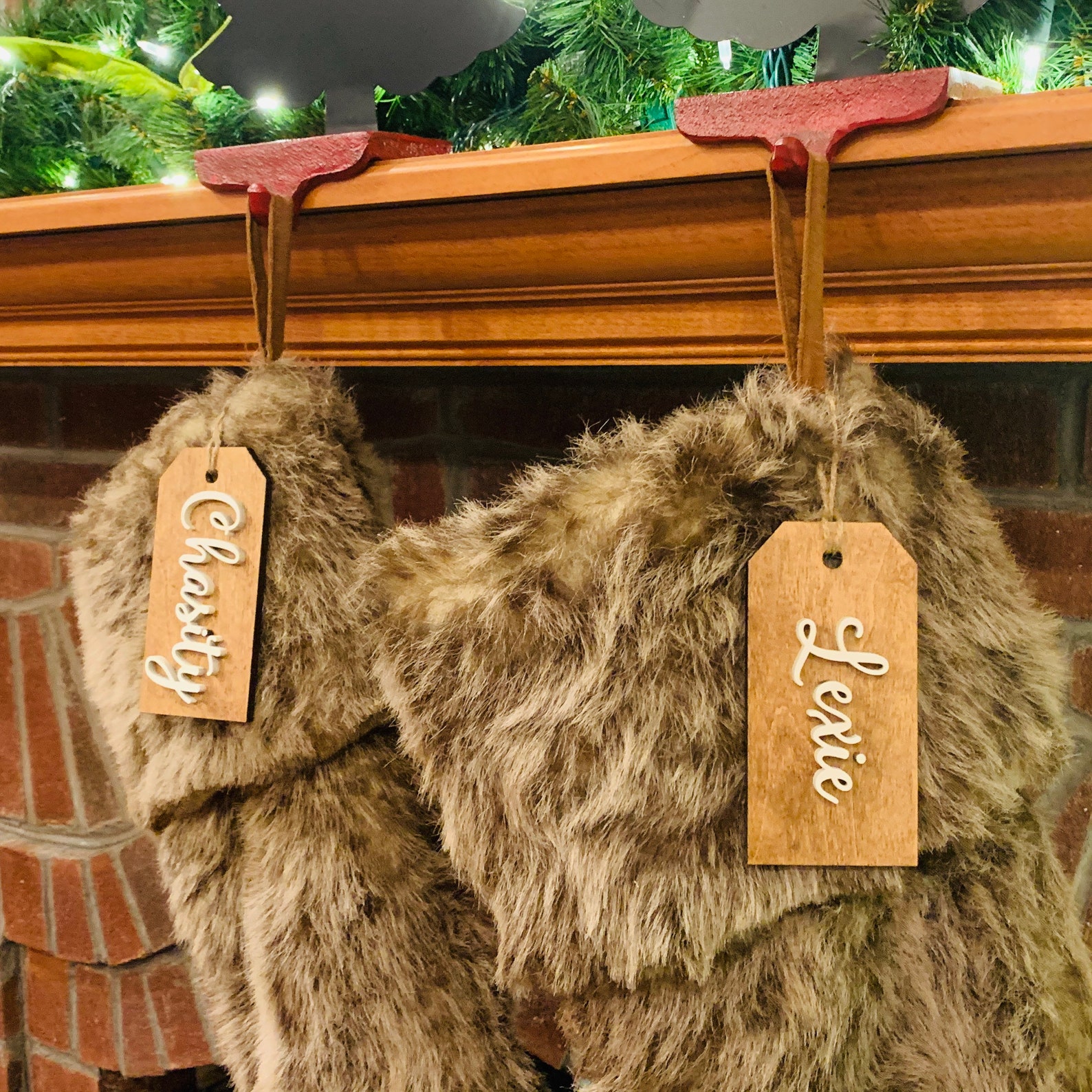 Christmas Stocking Name Tag. Christmas Stocking. Christmas - Etsy