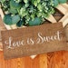 How Sweet It is Wedding Sign. Sweet Table Sign.candy Sign. Wedding Prop ...