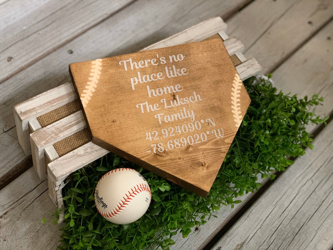 Personalized Home Plate. Family Name Home Plate. Baseball - Etsy