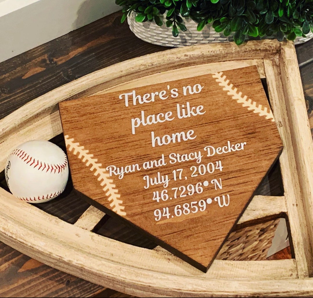 Personalized Home Plate. Family Name Home Plate. Baseball Plate ...