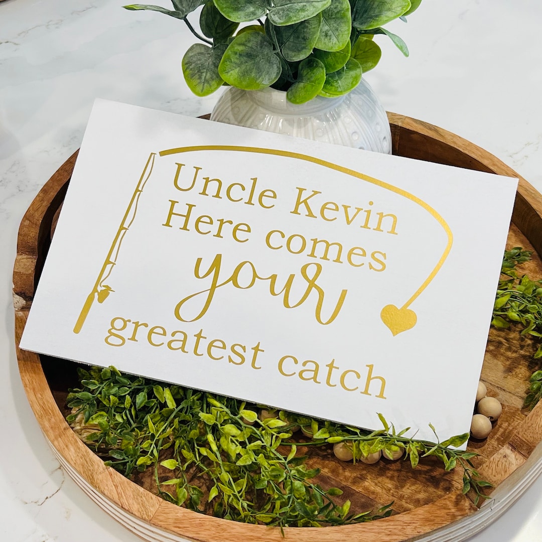 Greatest Catch Sign | Fishing Wedding | Personalized Fisherman Wedding ...