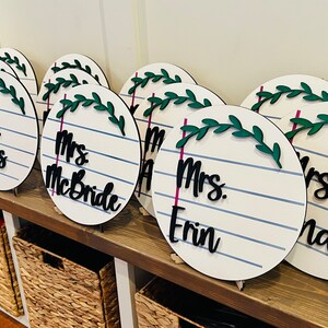 Classroom Interchangeable Sign. Back to School. Teacher Gift. Teachers ...