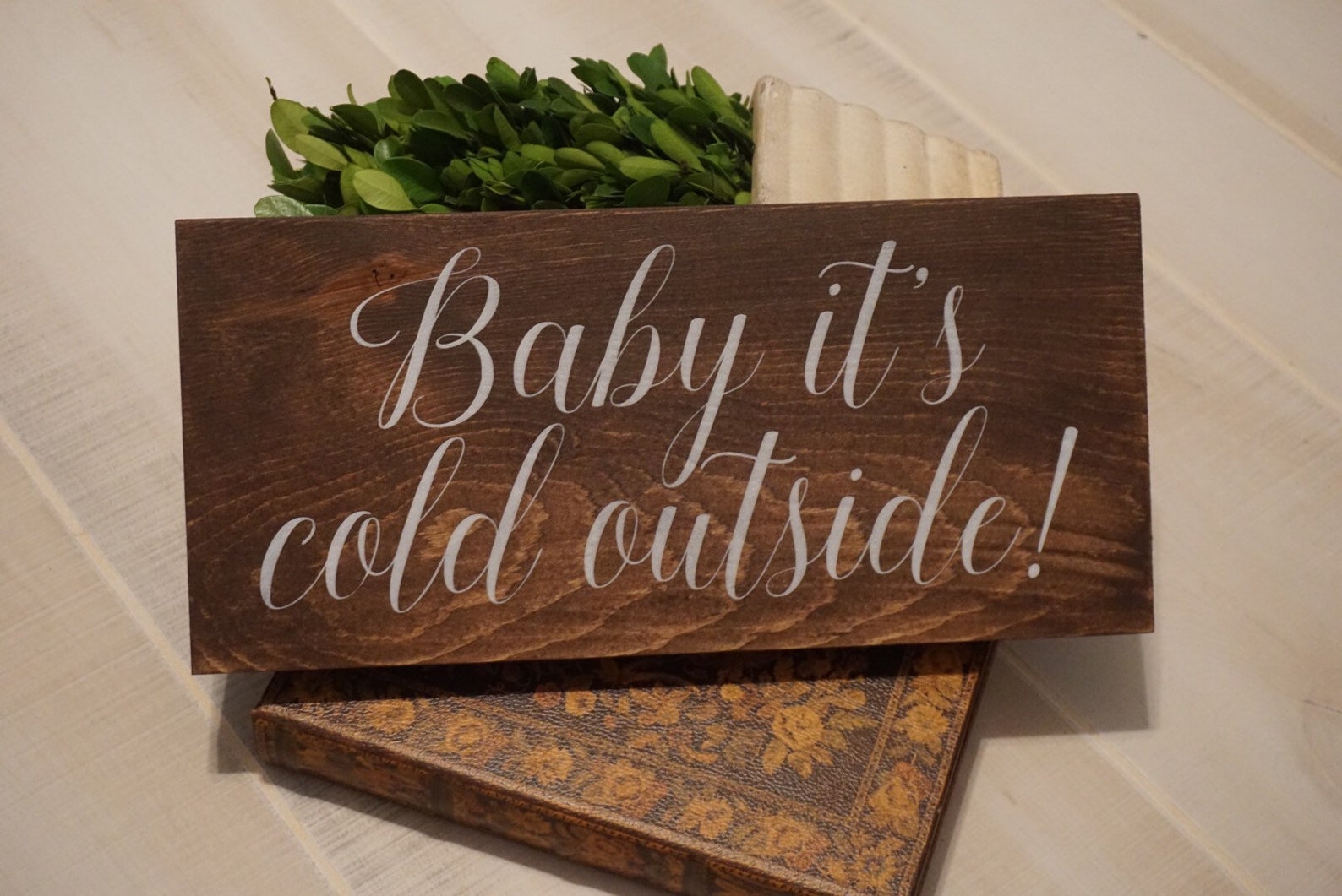 Baby It's Cold Outside. Christmas Wedding Decor. Baby - Etsy