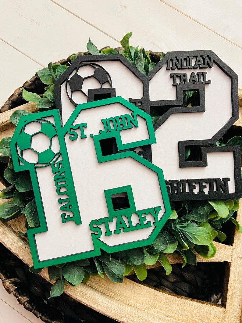 Senior Athlete. Senior Gift. Graduation Gift. Soccer - Etsy