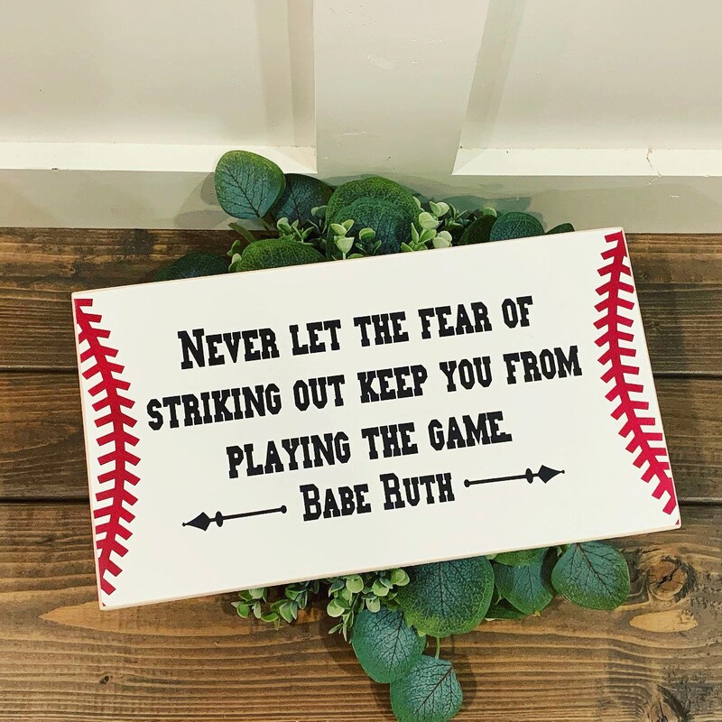 Babe Ruth Quote - Etsy