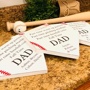Home Plate. Gift for Dad. Full Time Dad. Baseball. Baseball Dad. Softball Fan. Man Cave ...