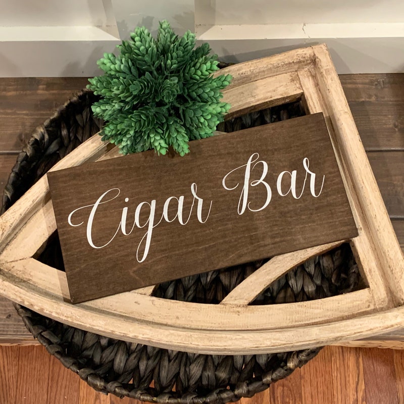 Cigar Bar Sign - Etsy