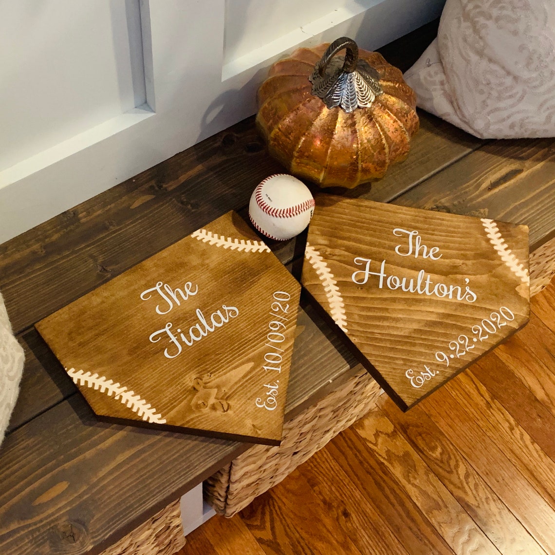 Baseball gift. Personalized home plate. Gift for mom. Family | Etsy