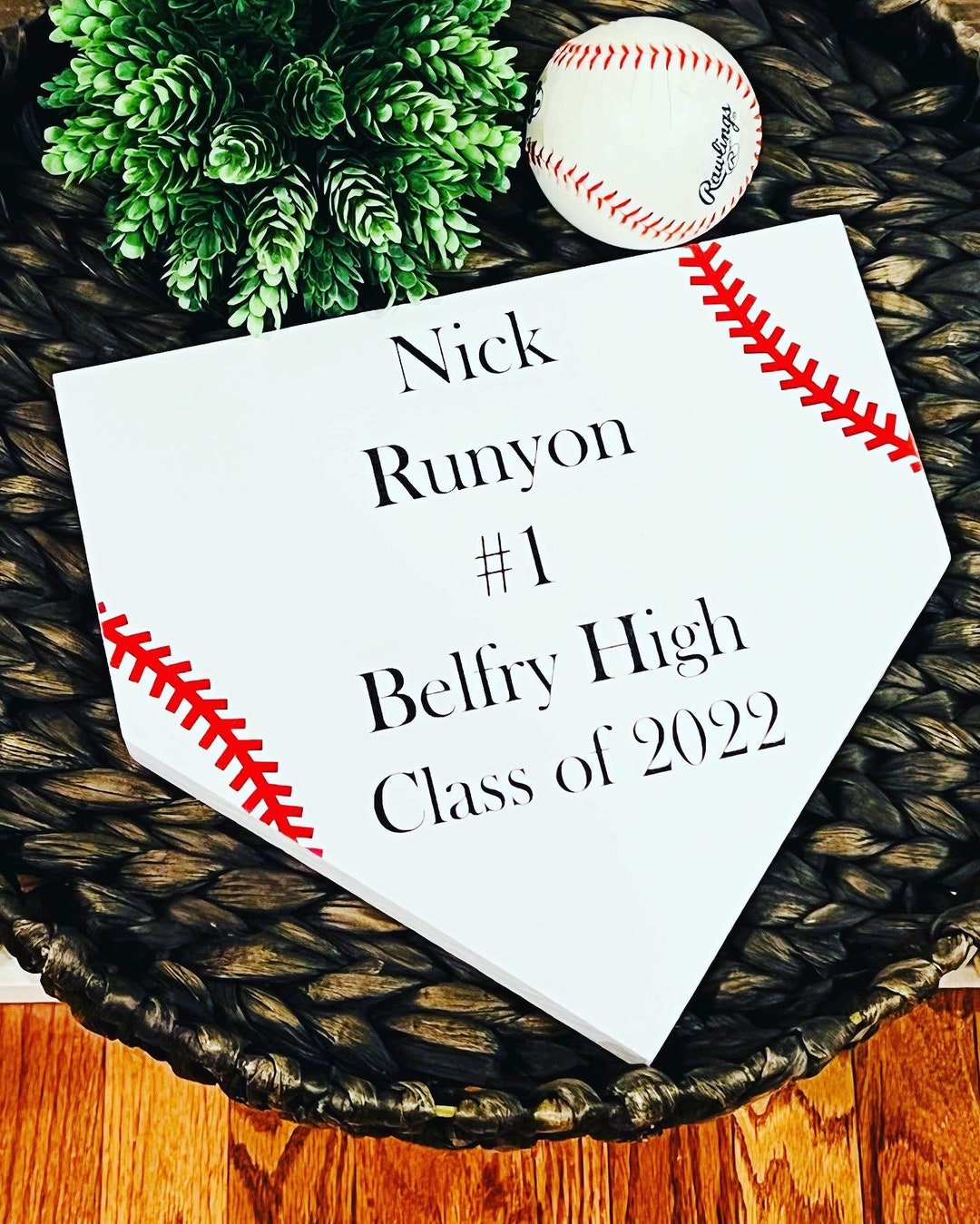 Graduation Baseball Home Plate. Graduation Home Plate. Senior Night ...