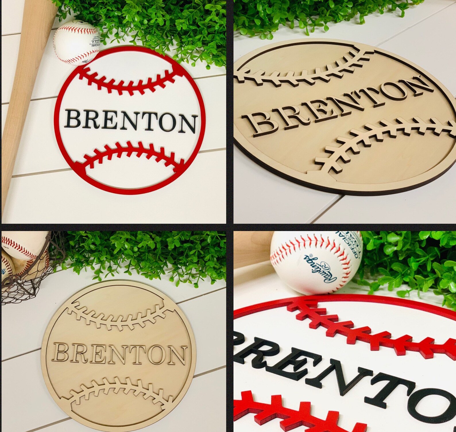 Nursery Decor Laser Cut Baseball Sign. Baseball Sign. | Etsy