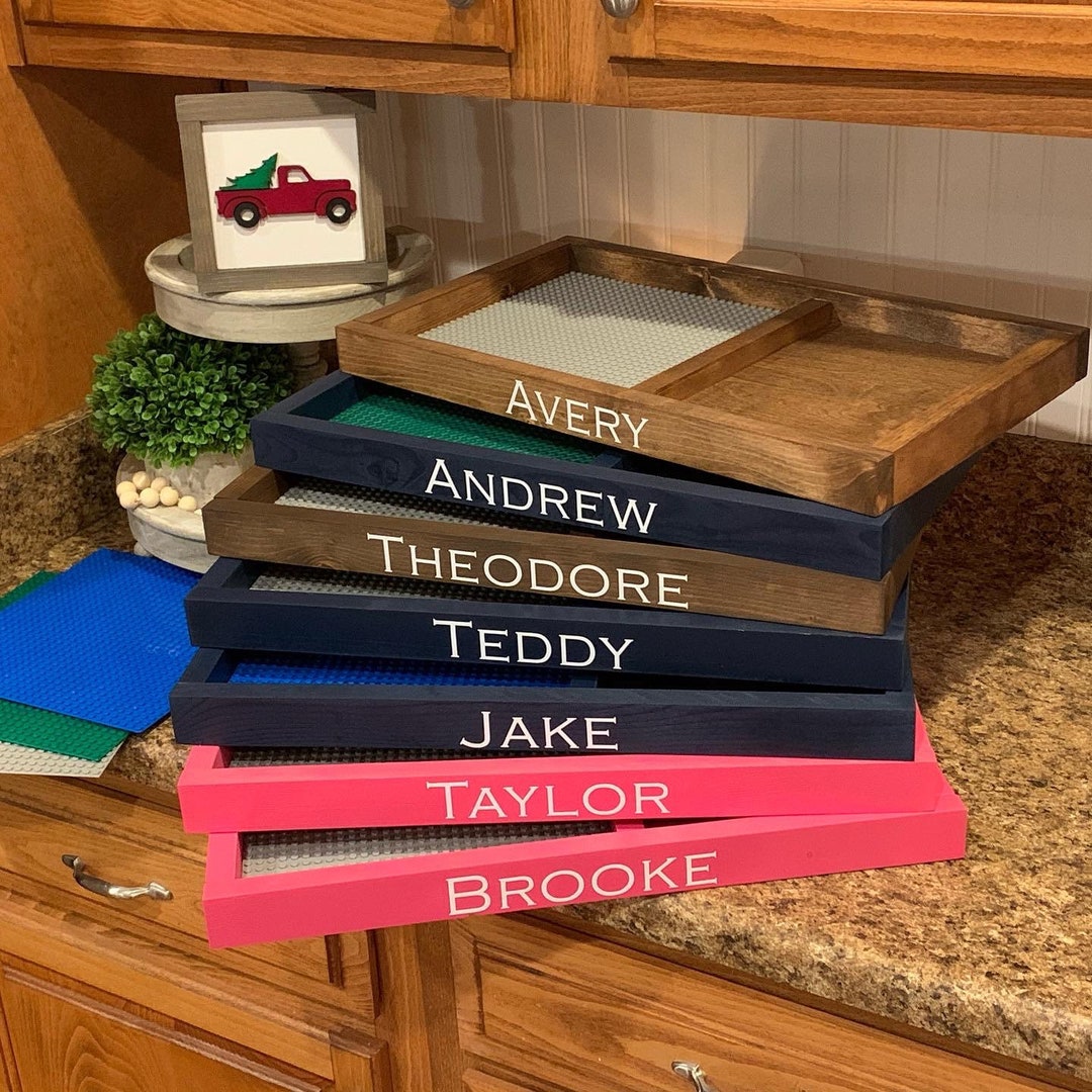 Custom Lego Tray for Kids. Kids Lego Organizer Tray. Lego Storage ...