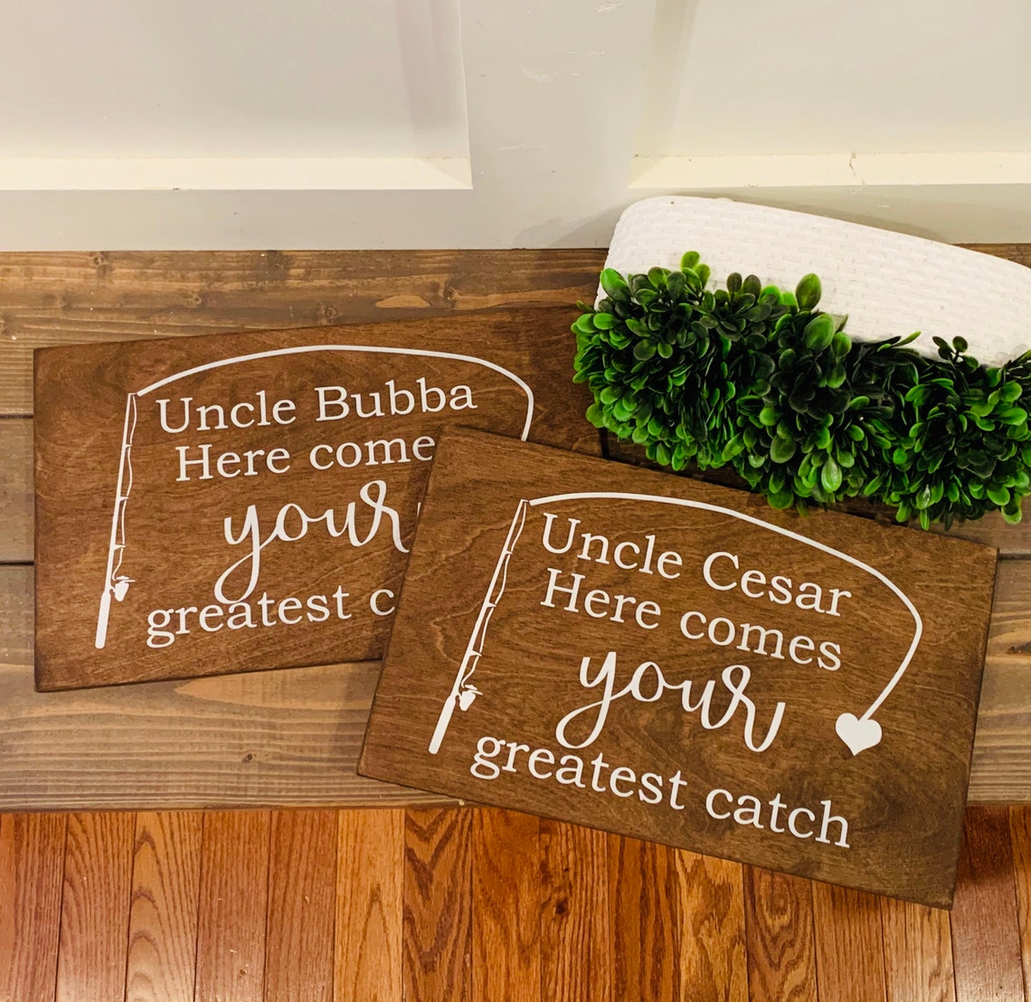 Fishing Theme Wedding. Here Comes Your Greatest Catch Sign. - Etsy