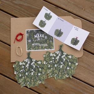 Make Your Own Mistletoe Kit - Etsy
