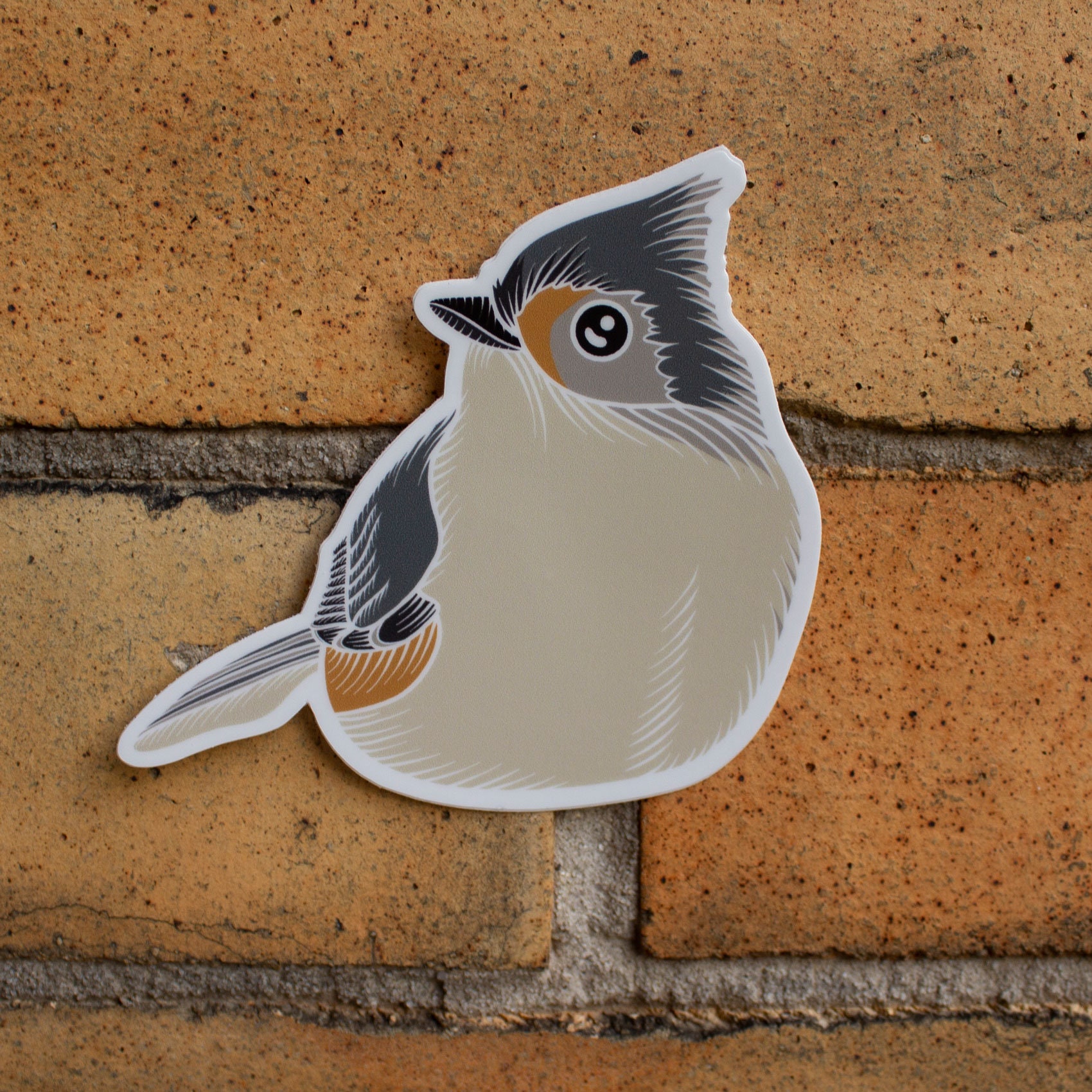 Titmouse Original Illustration Sticker | Etsy