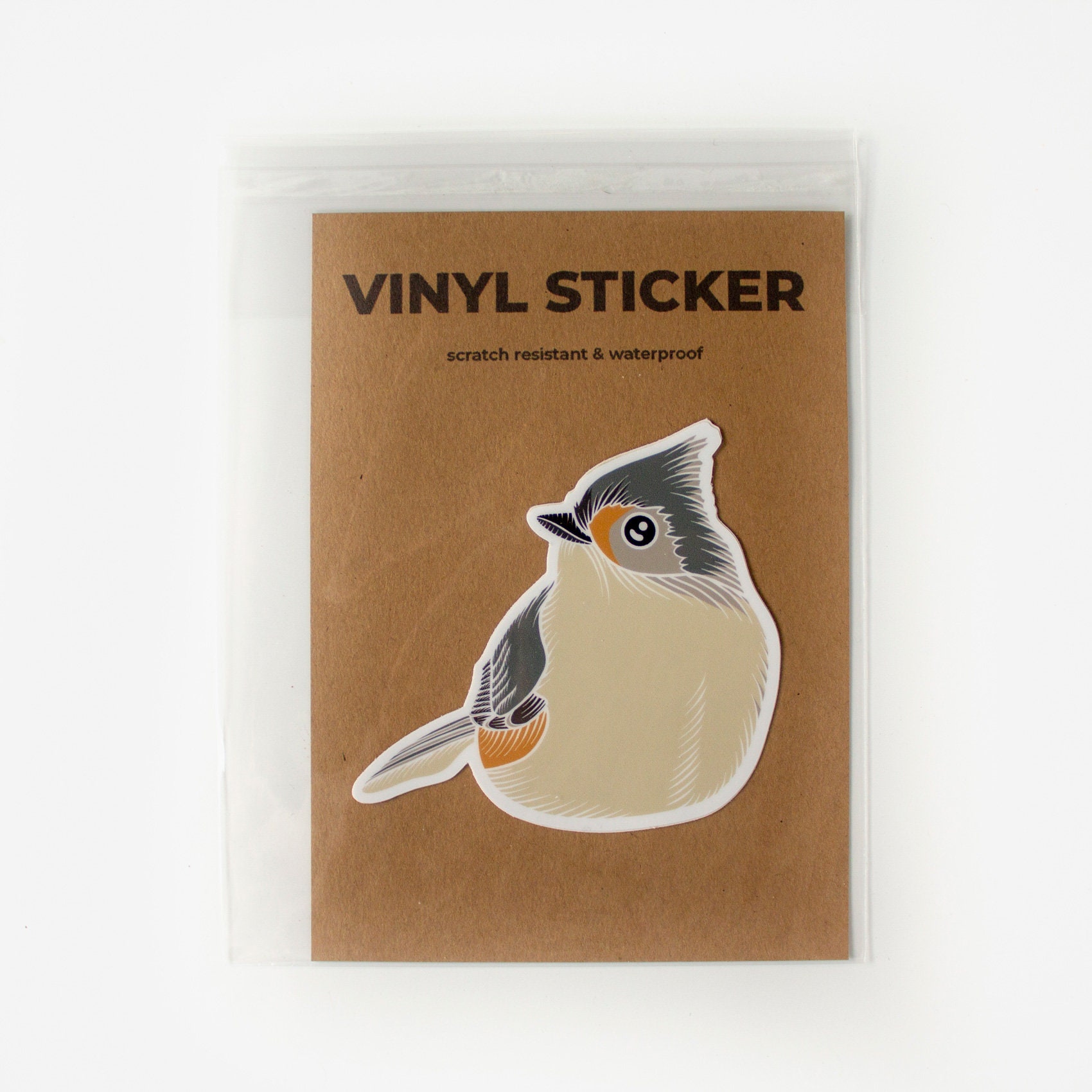 Titmouse Original Illustration Sticker | Etsy