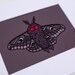 Mothman Original Illustration Print - Etsy