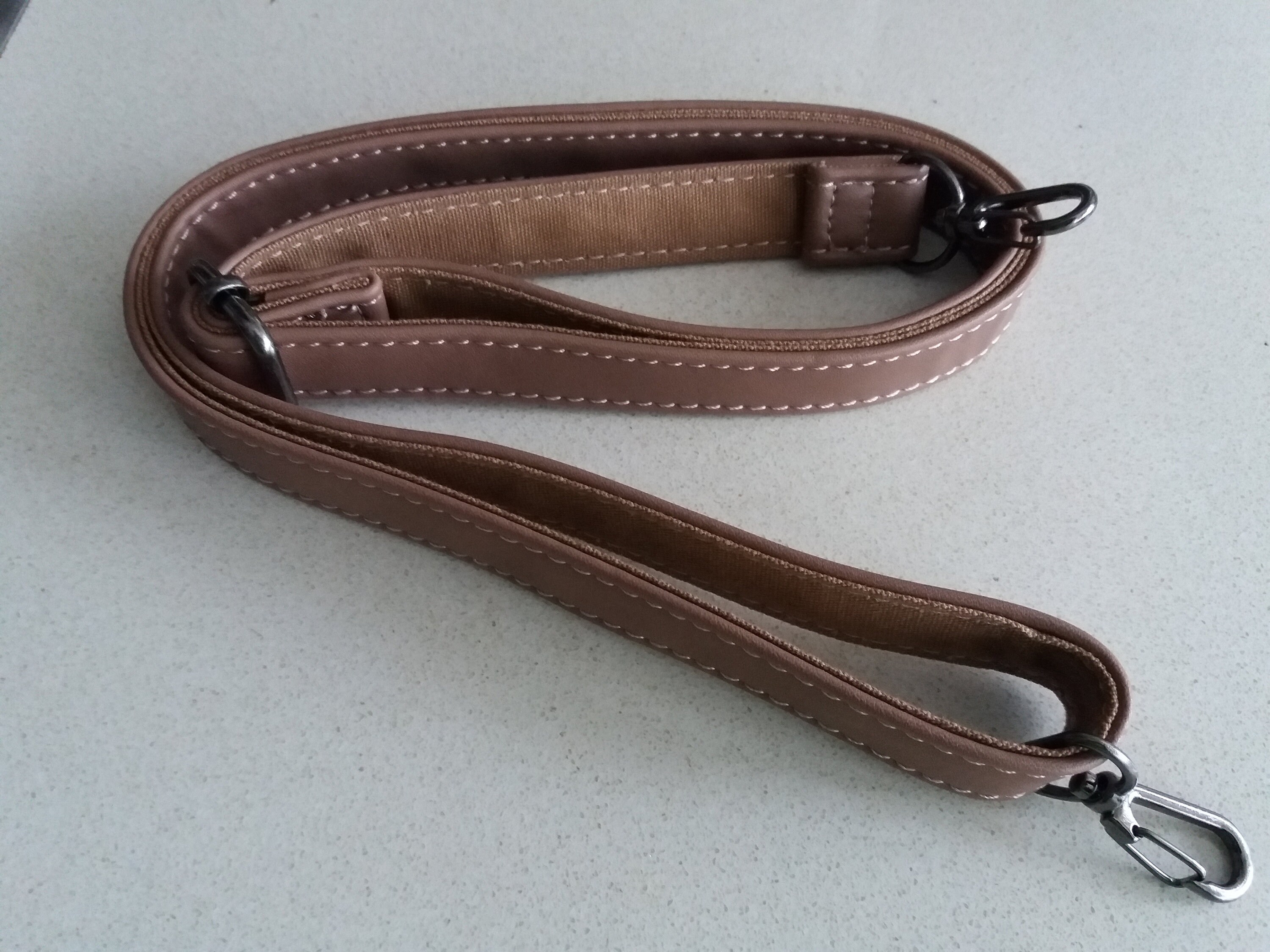 Adjustable Handle for Shoulder Bag, Imitation Leather and With Swivel ...