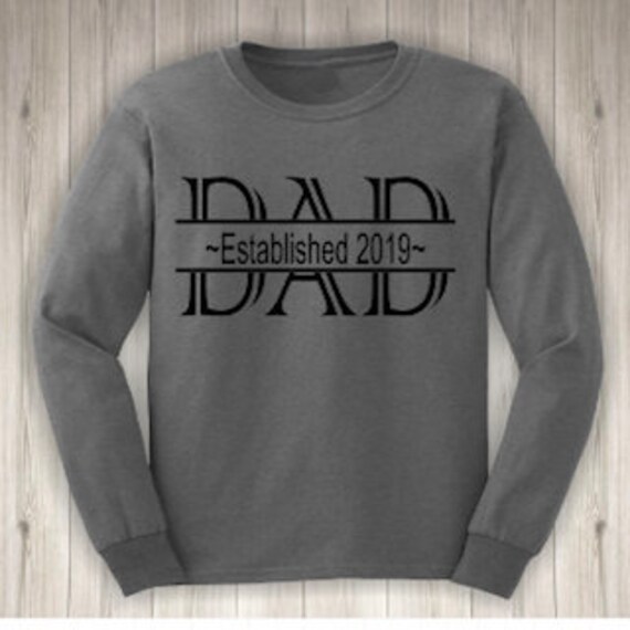 Dad Est. svg Png Jpeg | Etsy