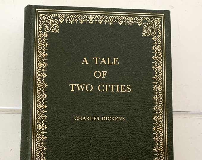 A Tale of Two Cities Illustrated Hardcover Book by Charles Dickens ...