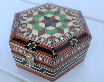 Octagonal Wood Box - Etsy