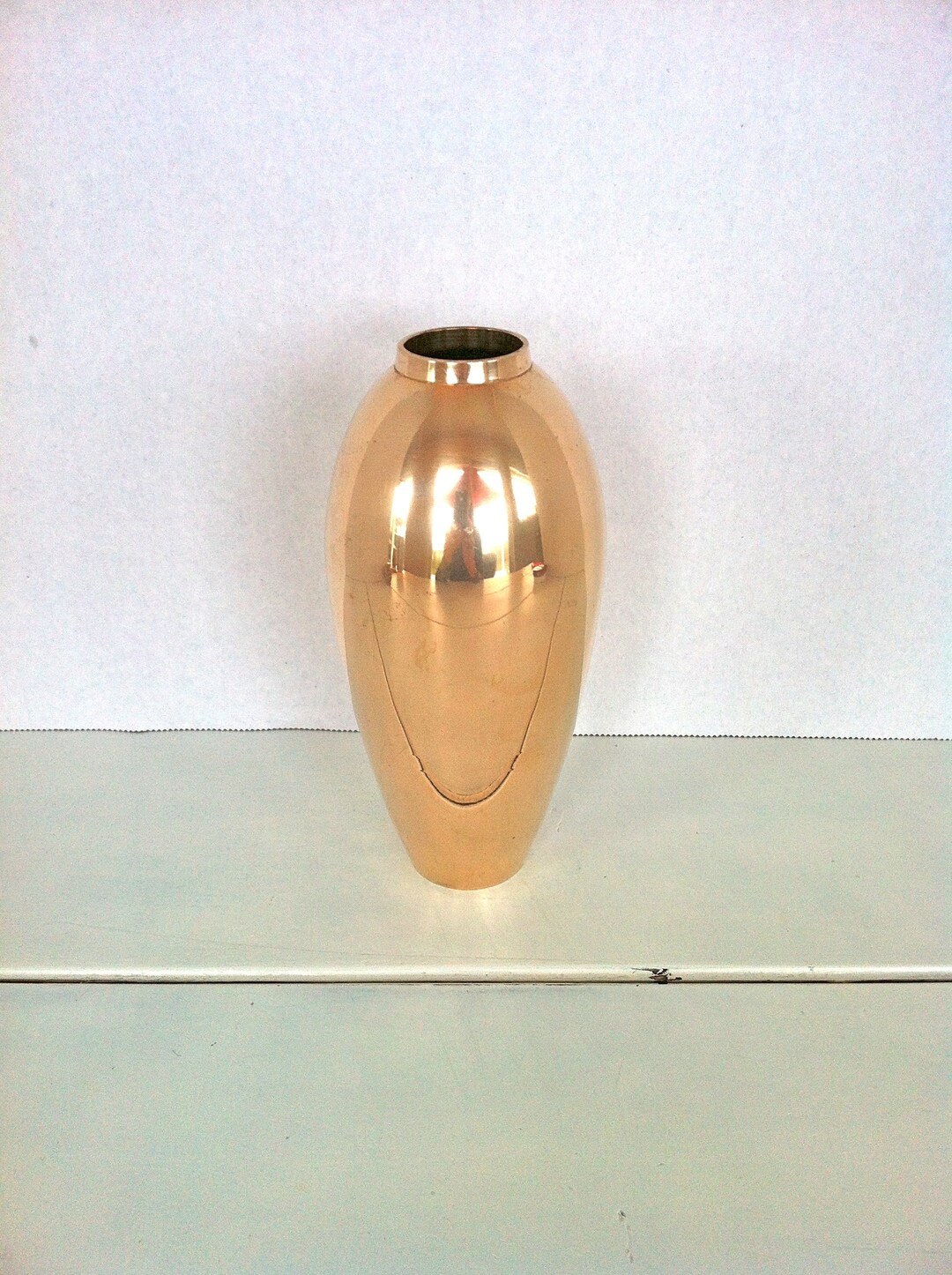 Brass Bud Vase/brass Urn/vintage Brass Vase/vintage Brass Urn/retro ...