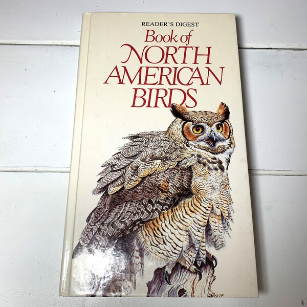 Vintage Bird Book - Etsy