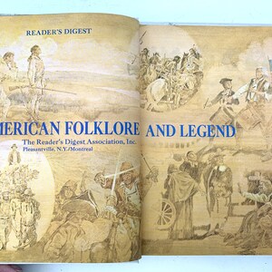 American Folklore and Legend Illustrated Hardcover Book by Reader's ...