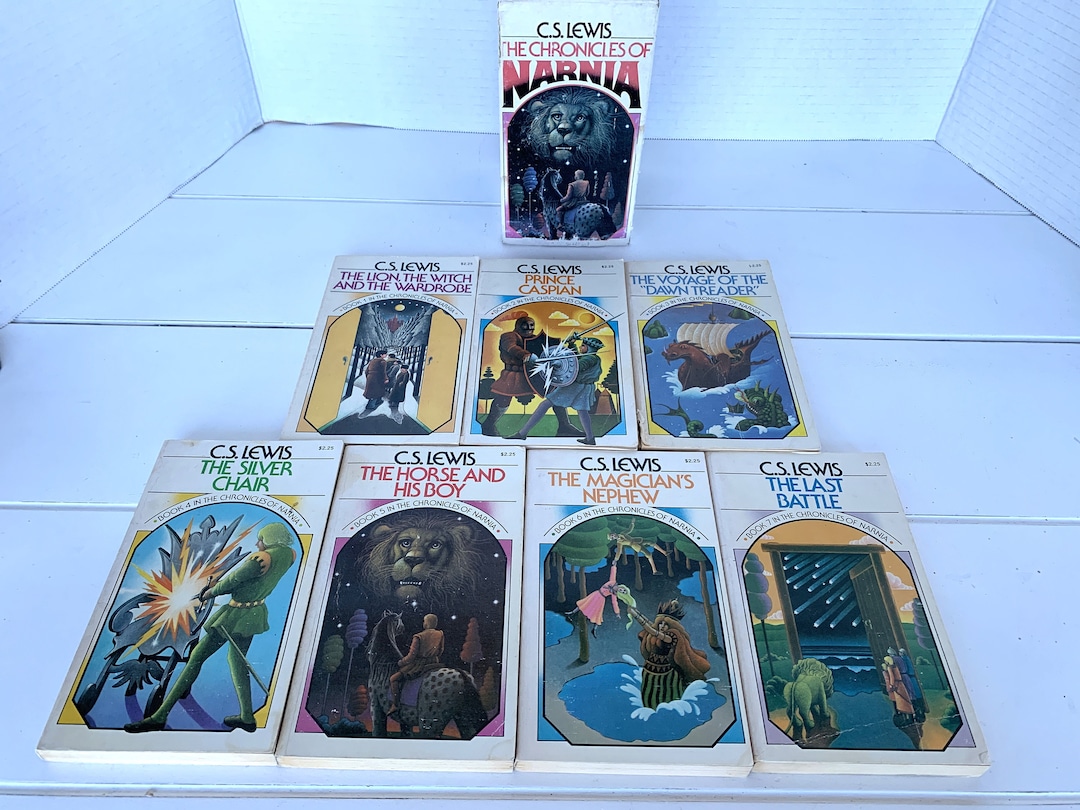 C.S. Lewis the Chronicles of Narnia Box 7 Paperback Book Set/the Lion ...