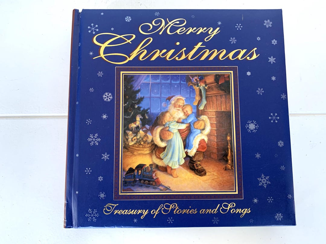 Merry Christmas Treasury of Stories and Songs Hardcover Book/christmas ...