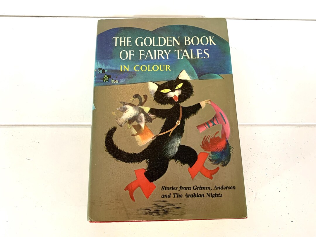 The Golden Book of Fairy Tales in Color Hardcover Book With Stories ...