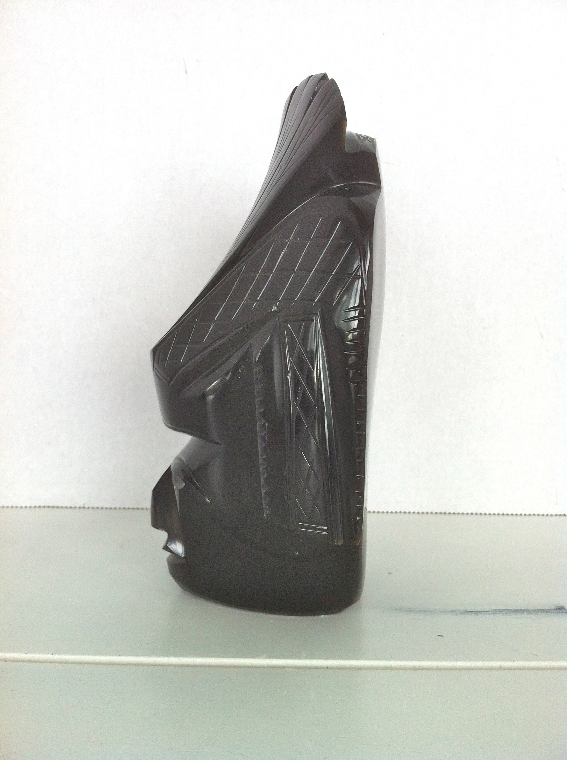 Gold Sheen Obsidian Aztec Statue/mexican Gold Sheen Obsidian - Etsy