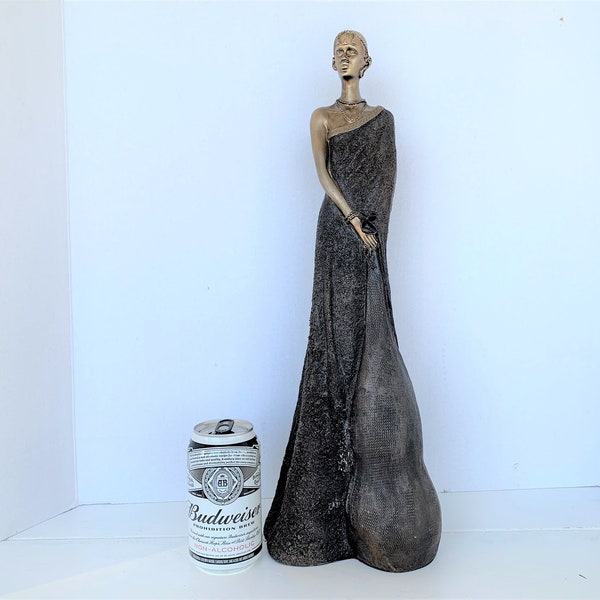 African Woman Statue - Etsy