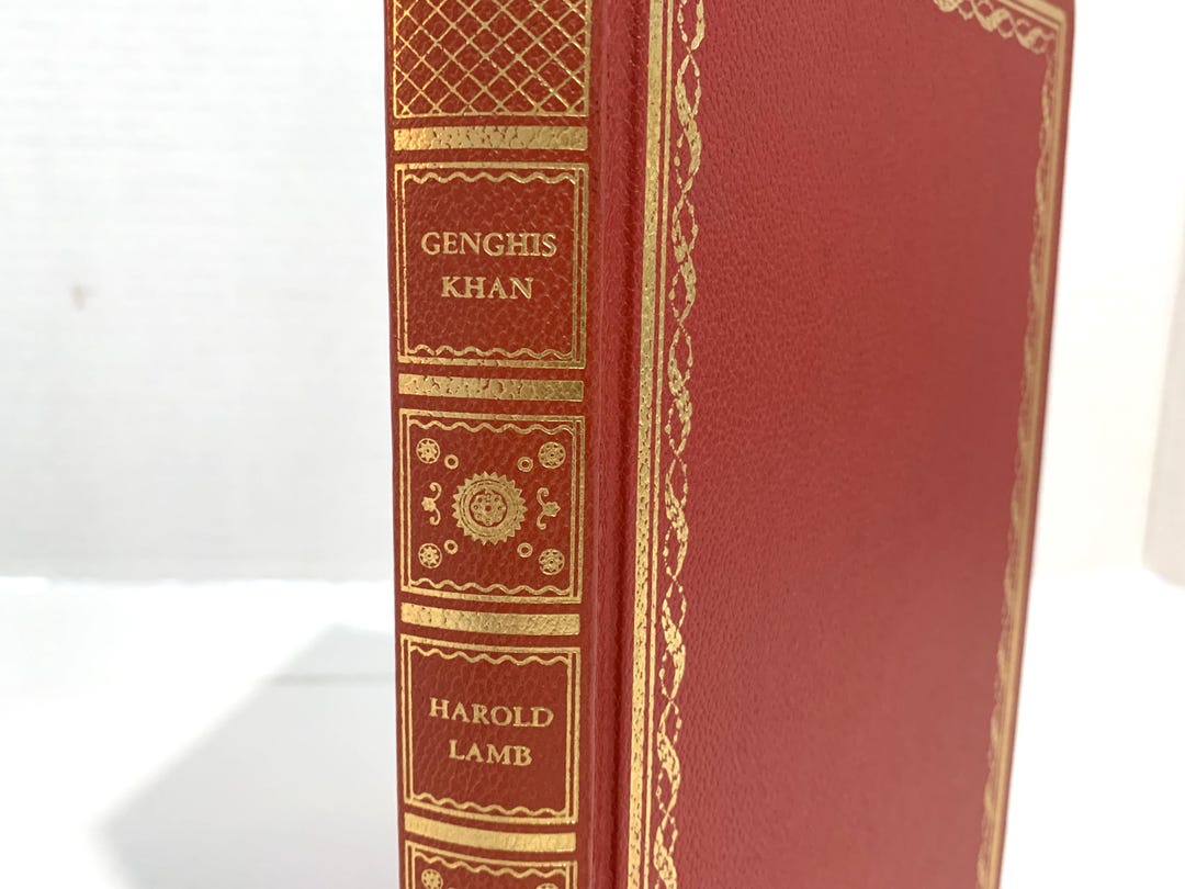 Genghis Khan 1927 Illustrated Hardcover Book by Harold Lamb/vintage ...
