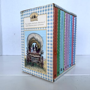 Little House on the Prairie Complete 9 Book Box Set by Laura Ingalls ...