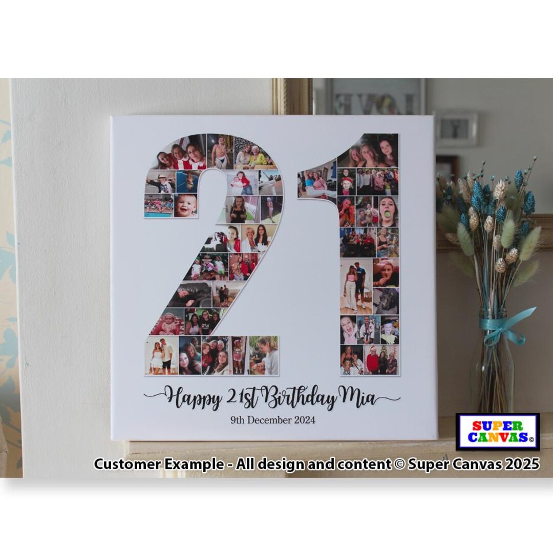 Happy 21st Birthday Daughter Sister Son Brother Girlfriend Custom 21st ...