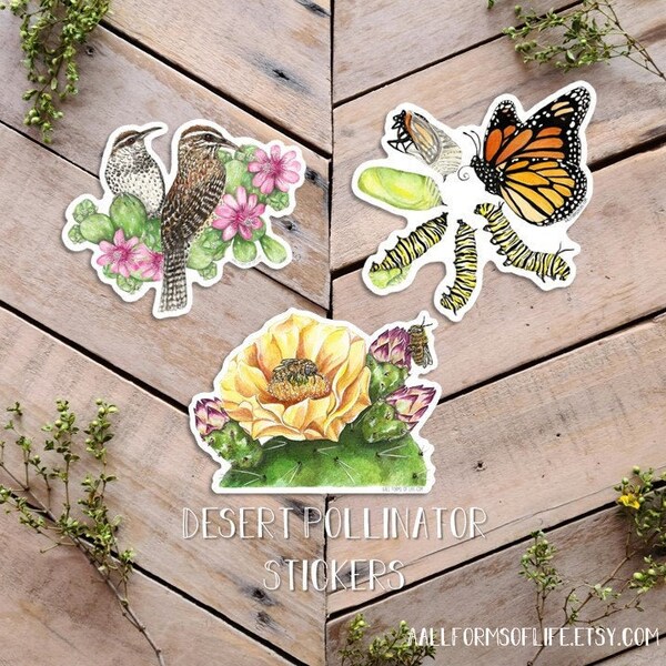 Pollinator Sticker - Etsy