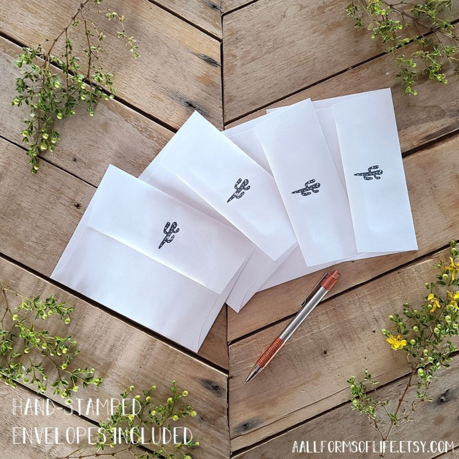 Desert Animals and Cactus Art Card Pack Scientific - Etsy