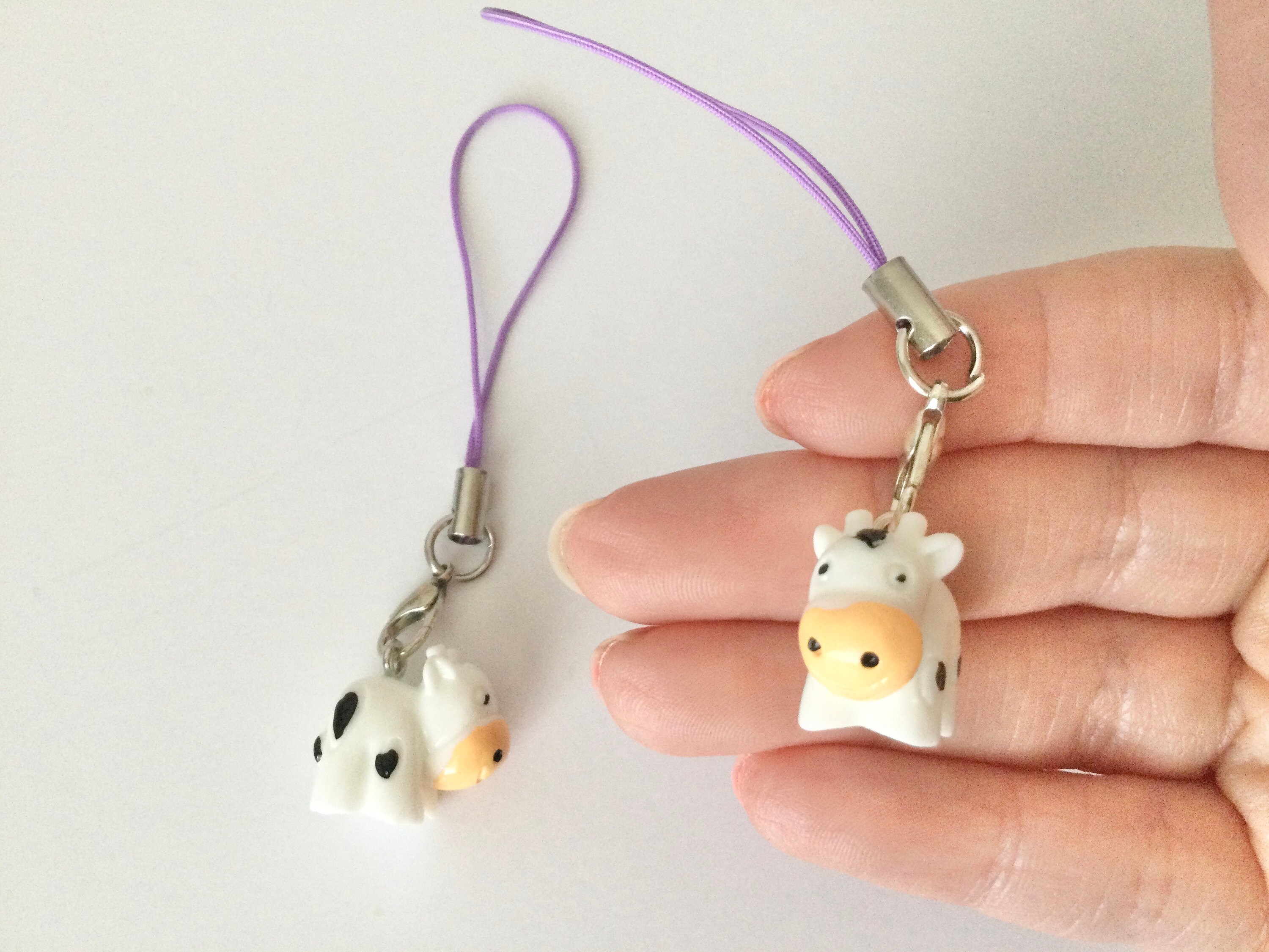 Cartoon Animal Resin Charms, Cute Animal Phone Charms, Keychains Bumble ...