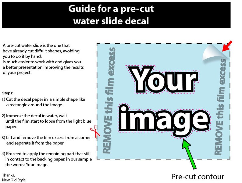 MOSRITE BLACK Precut Water Slide Decal Joe Maphis (version1) Guitar ...