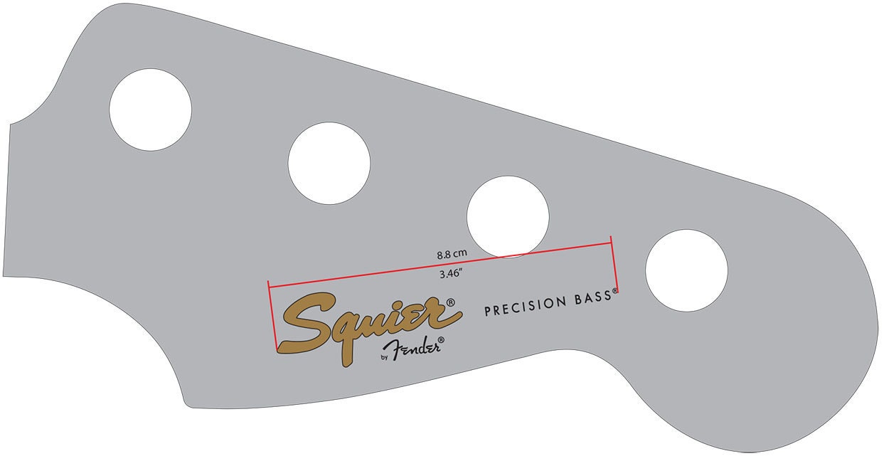 Squier Precut Water Slide Decal Headstock for Restoration - Etsy