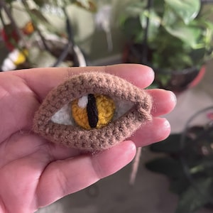 Crochet Dinosaur/dragon Eyes Pattern - Etsy