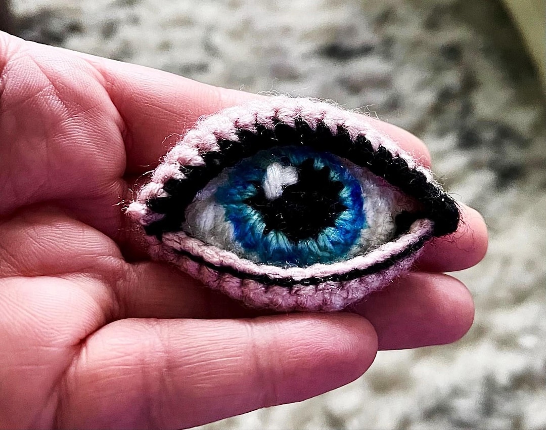 Human Eyes Crochet Pattern - Etsy