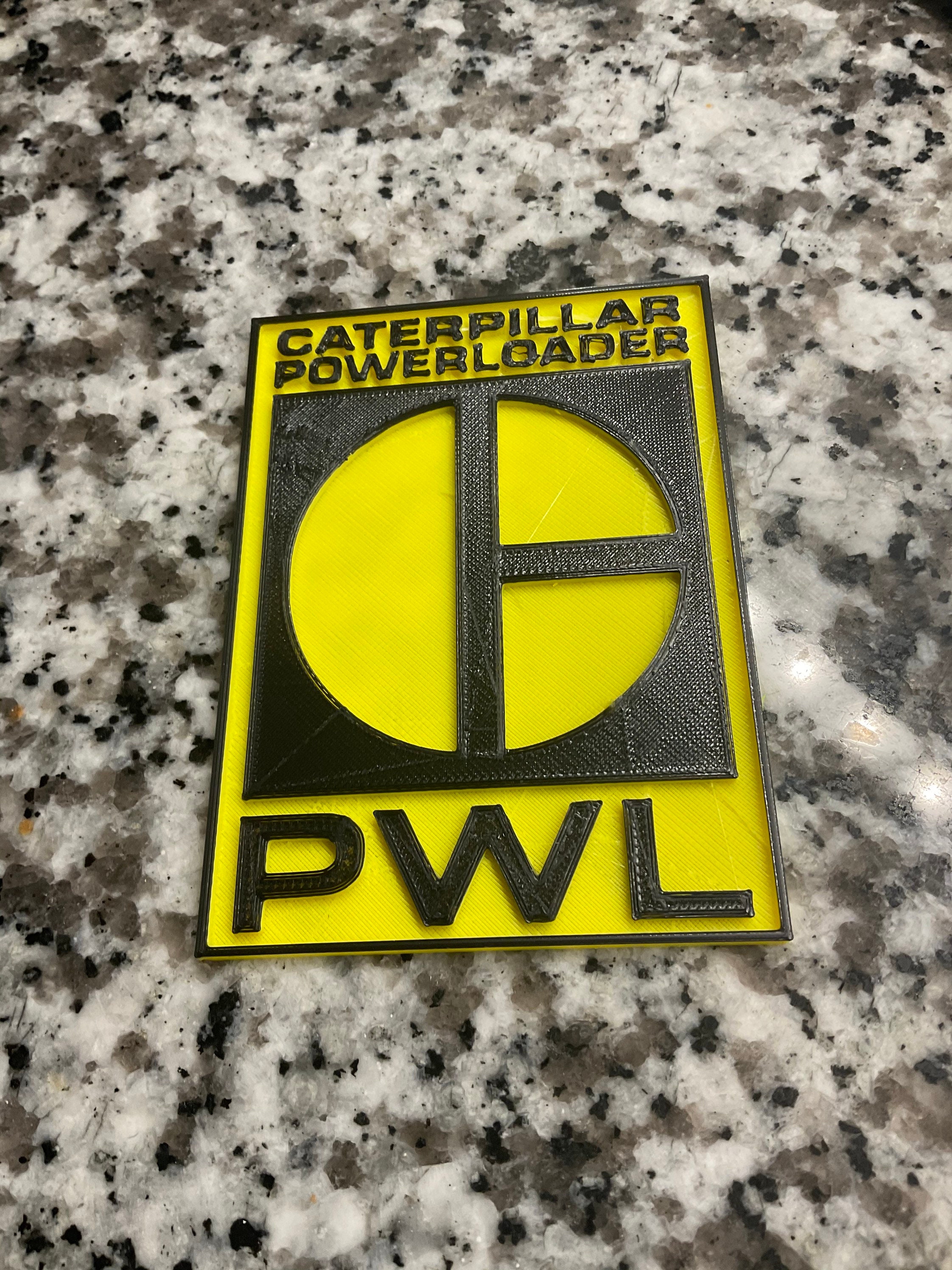 Cat Power Loader Logo Emblem Aliens PWL Caterpillar - Etsy