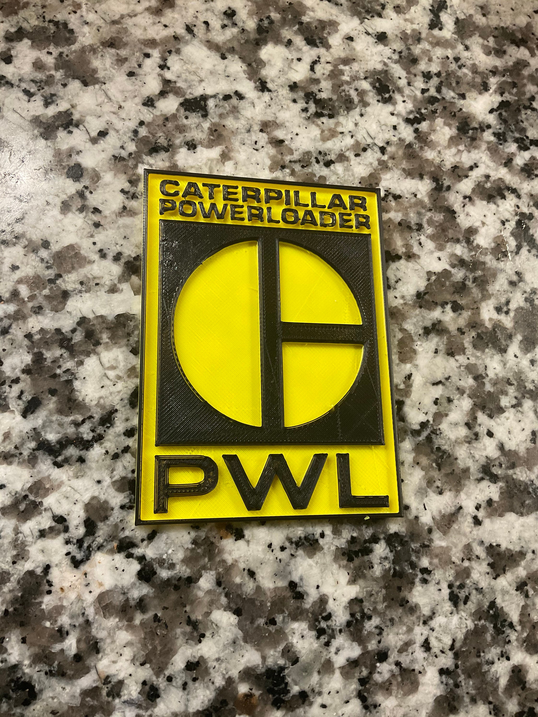 Cat Power Loader Logo Emblem Aliens PWL Caterpillar - Etsy