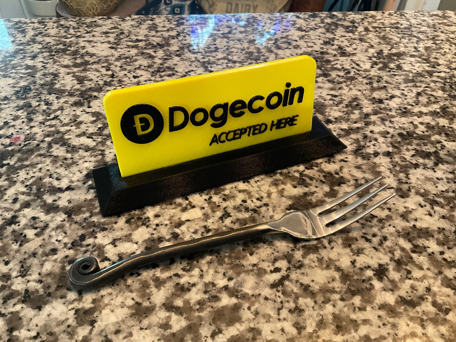 Dogecoin Accepted Here Sign for Store or Business Doge Coin - Etsy