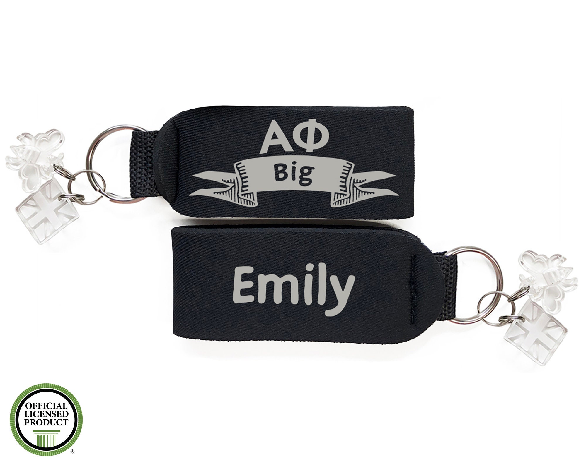 Alpha Phi Sorority 'Big' Keychain Personalized Name | Etsy